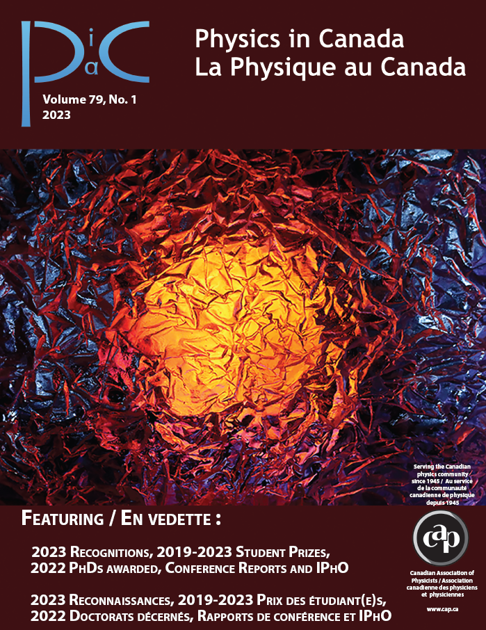 Canadian Association of Physicists CAP News Bulletin – April 2025